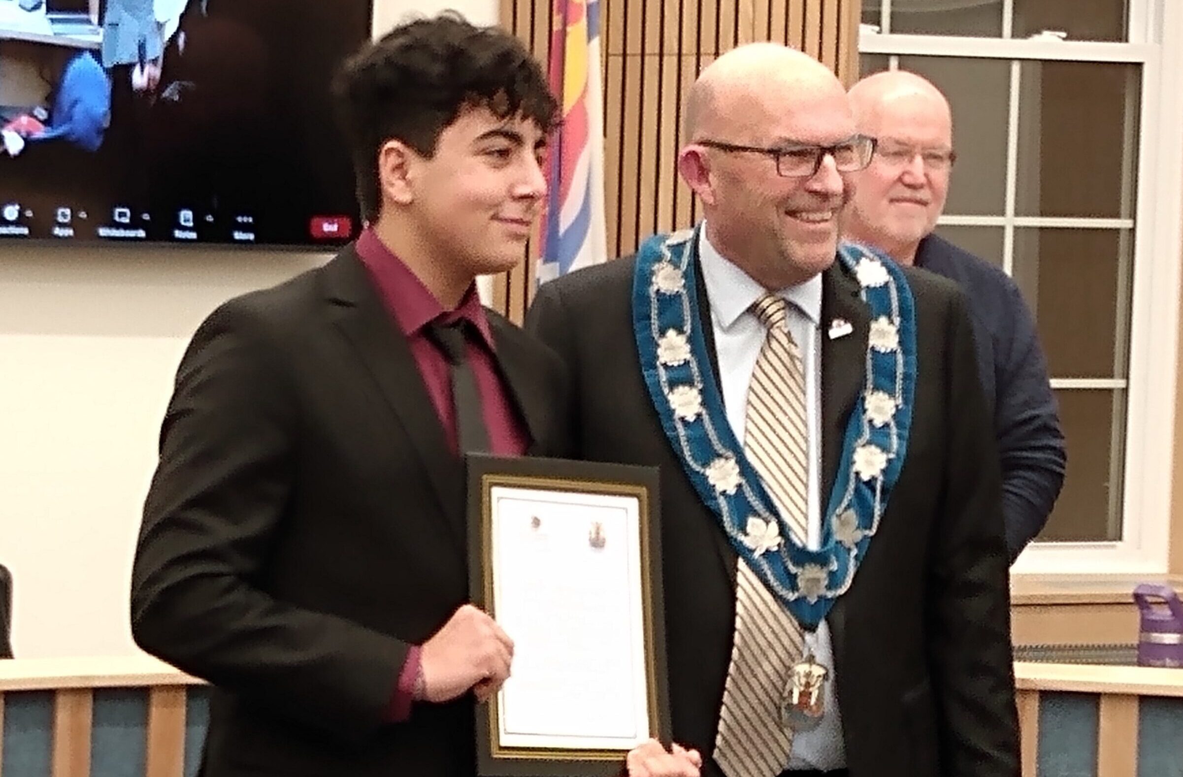 Prince Edward County teen recognized for his bravery - Frequency
