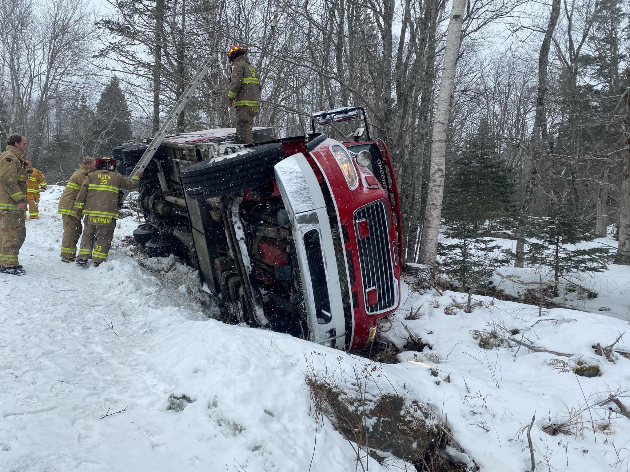 Greenfield fire chief takes stock after losing two trucks in icy ...