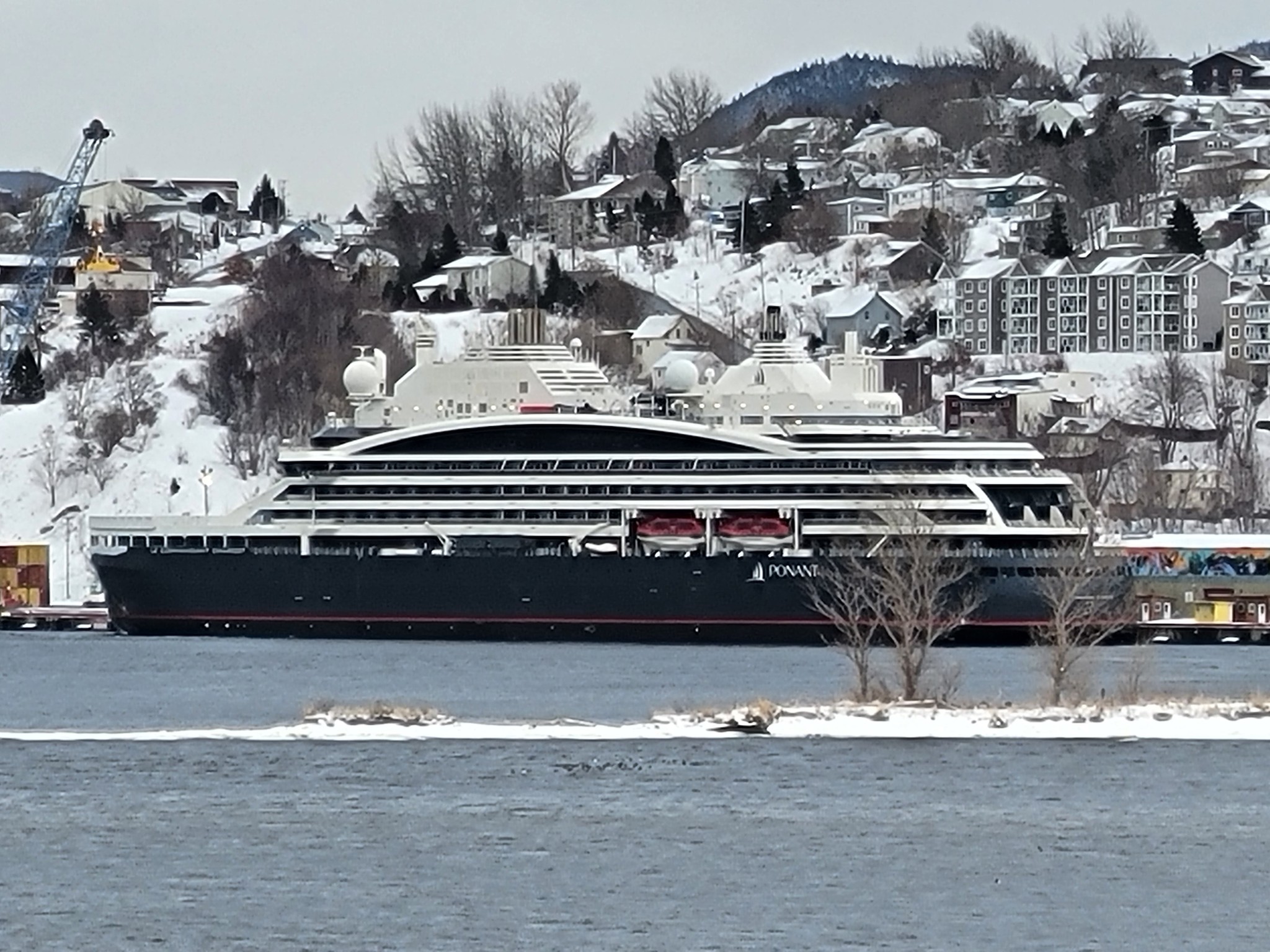 Port of Corner Brook welcomes first ever winter cruise ship visit ...