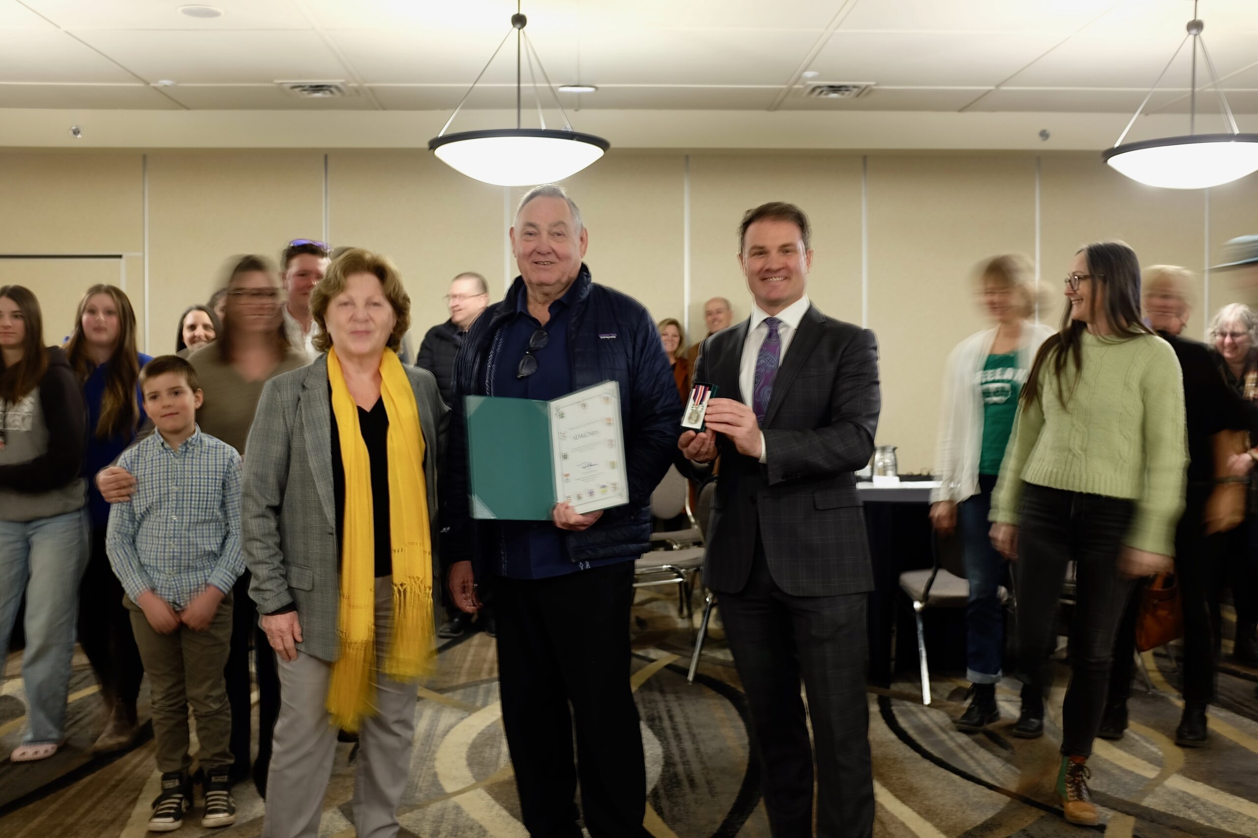 Smithers man receives King Charles lll Coronation Medal for ...